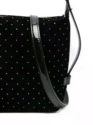 Furla Studded Velvet Tote Bag