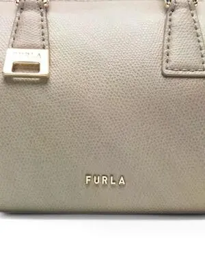 Furla Mini Olivia Boston Leather Tote Bag