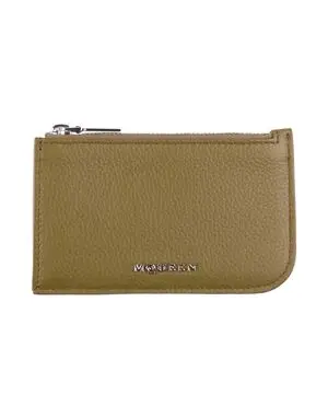 Alexander McQueen Coin Purse Military Leather