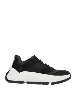 Timberland Sneakers Size Leather, Textile Fibers - Black