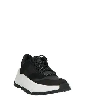 Timberland Sneakers Size Leather, Textile Fibers - Black