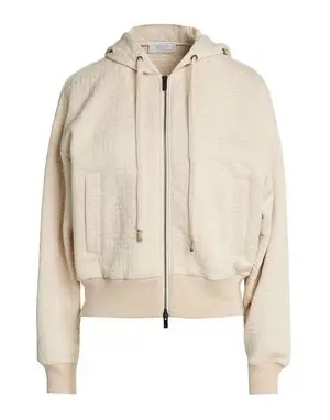 Peserico Sweatshirt Sand Size Polyester, Cotton