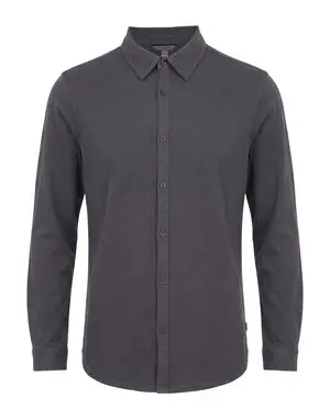 John Varvatos Shirt Charcoal Size Cotton