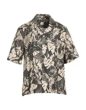 Eleventy Shirt Size Linen - Grey