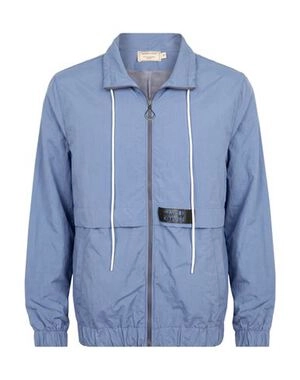 Maison Kitsuné Jacket Slate Size Polyamide - Blue