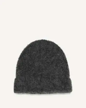 Séfr Fuzzy Alpaca-blend Beanie - Grey