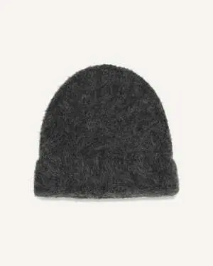 Séfr Fuzzy Alpaca-blend Beanie - Grey