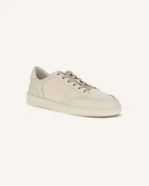 FERRAGAMO Leather Sneakers With Logo