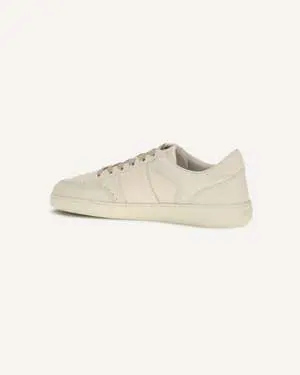 FERRAGAMO Leather Sneakers With Logo