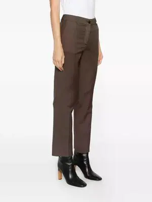 MY MYTHS Pressed-crease Wool Trousers
