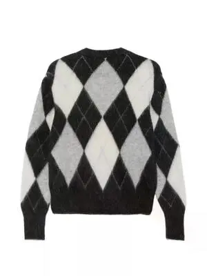DANIELE FIESOLI Argyle-intarsia Sweater