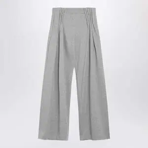Dries Van Noten Hamesa Grey Cotton Trousers - Gray