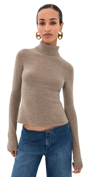 Cult Gaia Alice Cashmere Wool Top - Lark