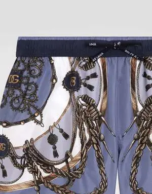 Dolce & Gabbana ドルチェガッバーナ キッズ ミディアム プリント スイムショーツ