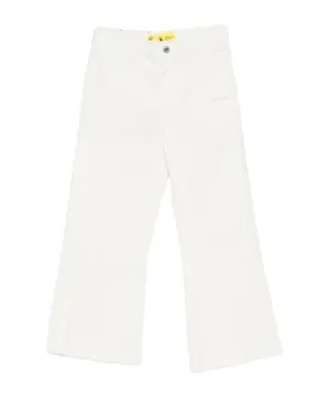 Off-White オフホワイト キッズ グラフィックプリント トラウザーズ - White