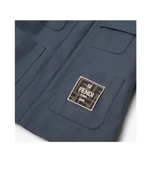 Fendi フェンディ キッズ ギャバジン ジュニア ジャケット