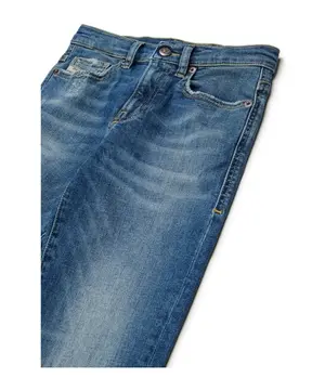 DIESEL® ディーゼル キッズ ディストレスト ストレートレッグ ジーンズ