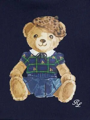 Polo Ralph Lauren ポロ ラルフローレン キッズ ベア ペプラム トップ