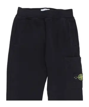 Stone Island ジュニア ロゴ パッチ パンツ