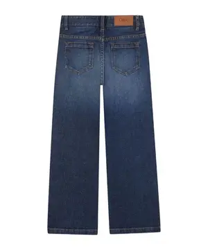 Chloé クロエ キッズ ウィスカーリングエフェクト フェードジーンズ