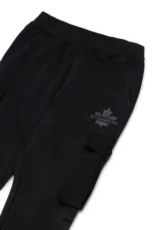 Dsquared2 キッズ フリース カーゴパンツ