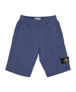 Stone Island ジュニア ロゴ パッチ ショーツ - No