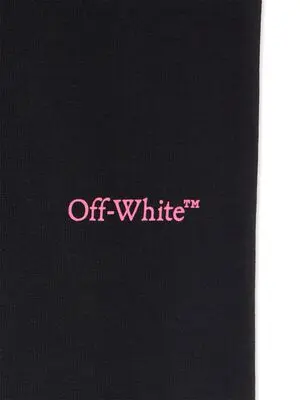 Off-White オフホワイト キッズ ロゴ ウエストバンド ストレートヘム レギンス