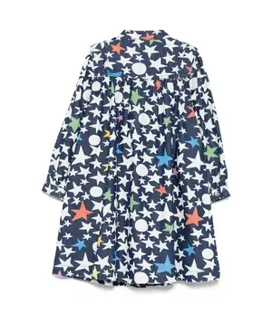 Stella McCartney ステラ マッカートニー キッズ スタープリント ロングスリーブ ドレス
