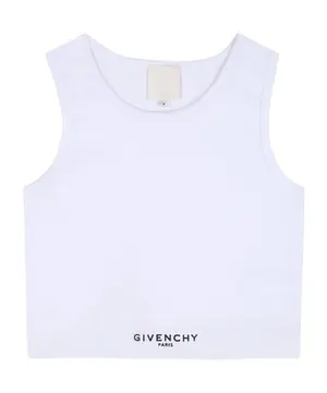 Givenchy ジバンシィ キッズ ノースリーブ クルーネック トップ - No