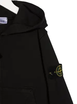 Stone Island ストーンアイランド ジュニア コンパス パッチ ジップアップ パーカー