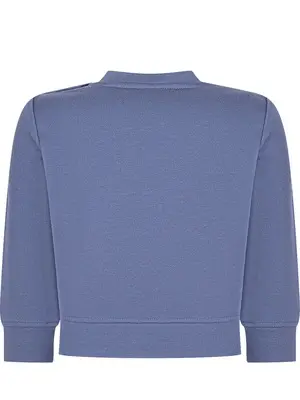Stella McCartney ステラ マッカートニー キッズ ホエールプリント クルーネック スウェットシャツ