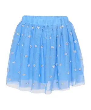 Stella McCartney ステラ マッカートニー キッズ プリーツスカート - Blue