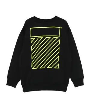 Off-White オフホワイト キッズ グラフィックプリント スウェットシャツ