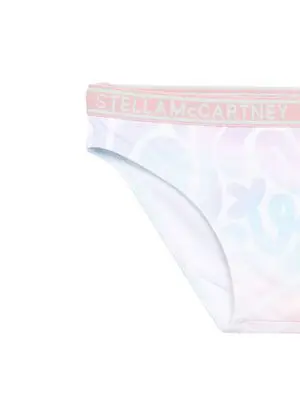 Stella McCartney ステラ マッカートニー キッズ ロゴトリム ビキニセット