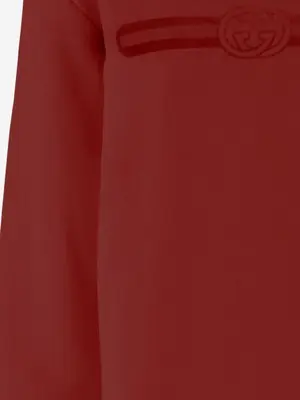 Gucci グッチ キッズ ロゴ プリント クルーネック スウェットシャツ
