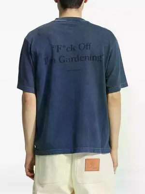BRAM’S FRUIT Slogan-print Cotton T-shirt