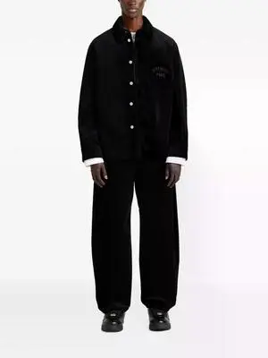 Givenchy Couture Seam Overshirt In Corduroy