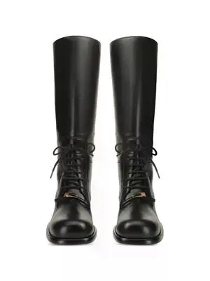 SERGIO ROSSI Maeven Lace-up Boots