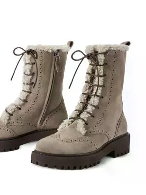 Brunello Cucinelli Leather Ankle Boots