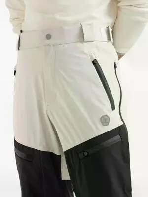 Brunello Cucinelli Mountain Performance Salopettes In Bonded Taffeta With Logo