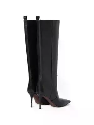 Brunello Cucinelli Riding Leather Boots With Monili