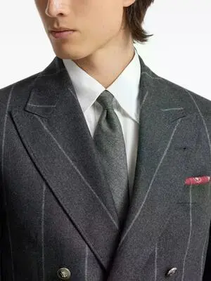 Brunello Cucinelli Virgin Wool Flannel Tie