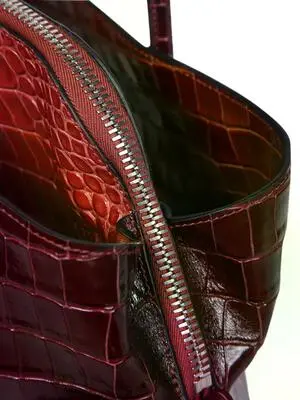 Attico La Passeggiata Medium Faded Bordeaux Top Handle