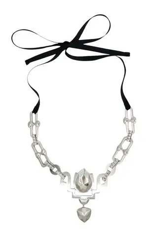 SEIDLER Tulip Reversible Necklace - Silver