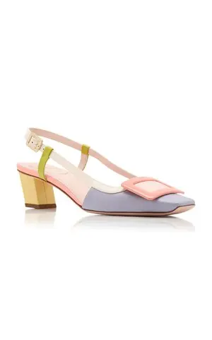 ROGER VIVIER Belle Vivier Slingback Pumps - Multi