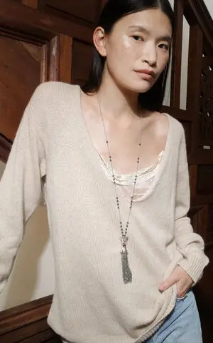 SEIDLER Fawn Tassel Necklace