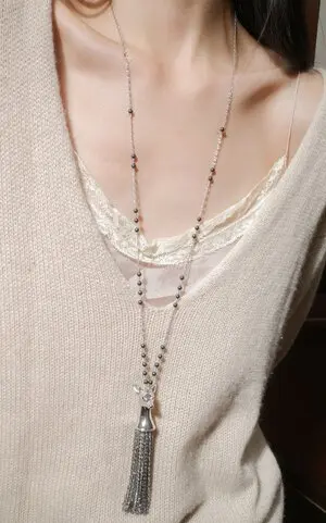 SEIDLER Fawn Tassel Necklace