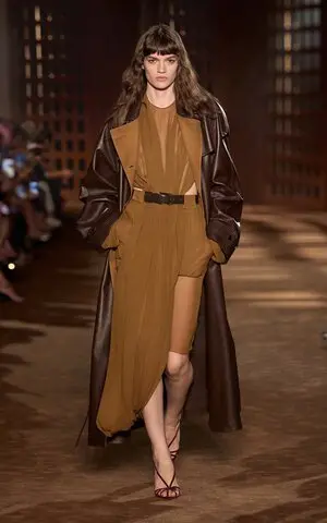 FERRAGAMO Silk Draped Top