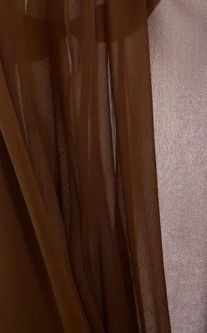 FERRAGAMO Silk Draped Top