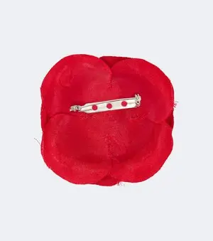 Khaite Frankie Floral Organza Brooch